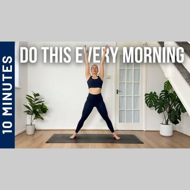 10MIN FEEL GOOD MORNING WORKOUT - All Standing Morning Routine - Free ...