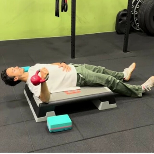 Lying External Rotation Stretch by Alex 🌊. - Exercise How-to - Skimble