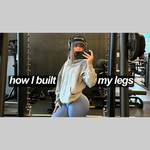HOW I BUILT MY LEGS - my ultimate leg workout - Free Leg Workout by ...