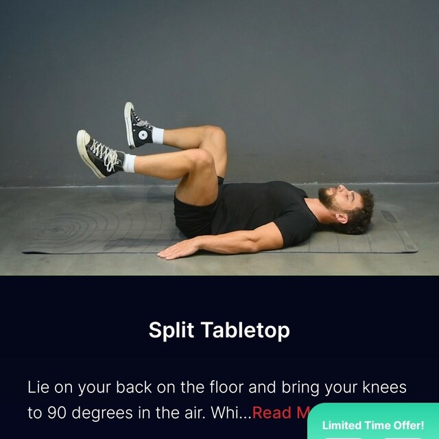Split Tabletop by John Breyer - Exercise How-to - Skimble