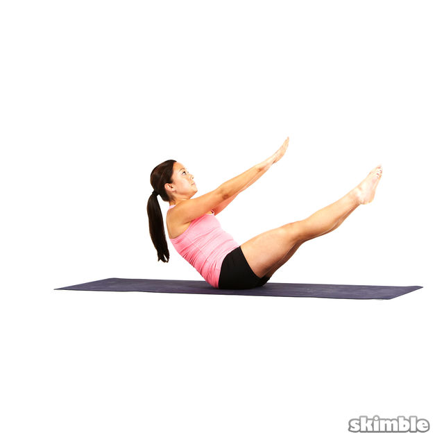 Teasers - Exercise How-to - Skimble Workout Trainer