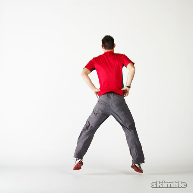 Squat Hops with a Quarter Turn - Exercise How-to - Skimble