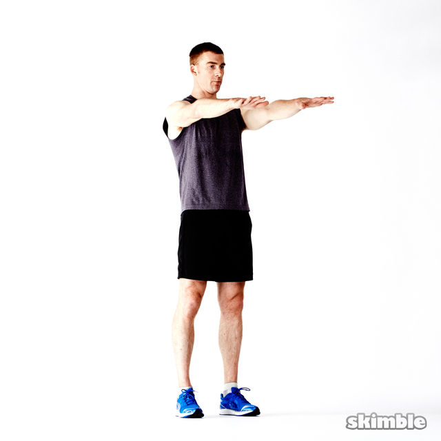 Mummy Kicks - Exercise How-to - Skimble Workout Trainer