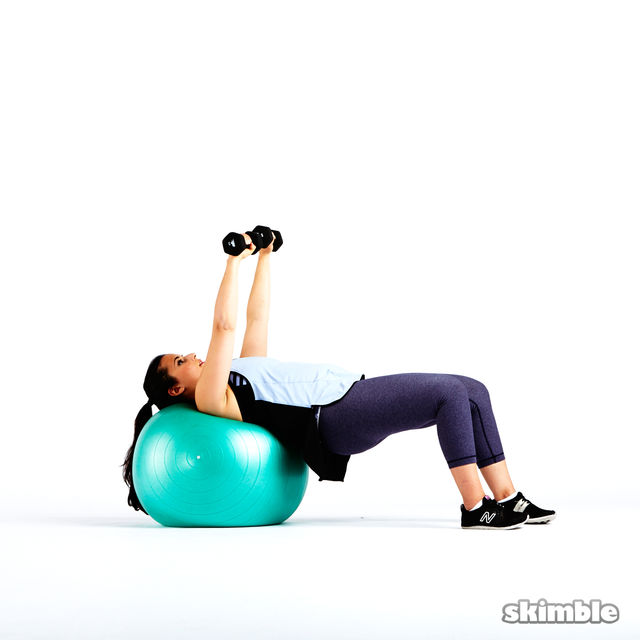Ball Alternating Press - Exercise How-to - Skimble