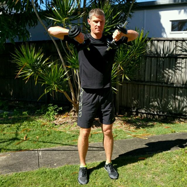 Squat Upright Row by Kim H. - Exercise How-to - Skimble