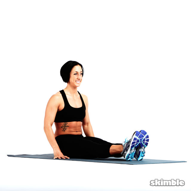 L Seat Lifts - Exercise How-to - Skimble Workout Trainer