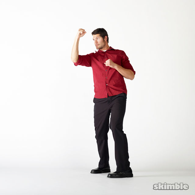 Shadow Boxing - Exercise How-to - Skimble Workout Trainer