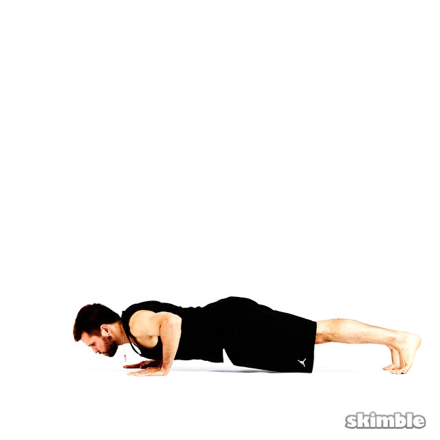 Push Up Pull Throughs - Exercise How-to - Skimble Workout Trainer