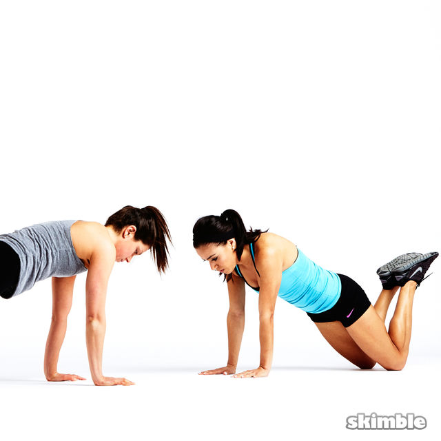 Up Down High Fives - Exercise How-to - Skimble Workout Trainer