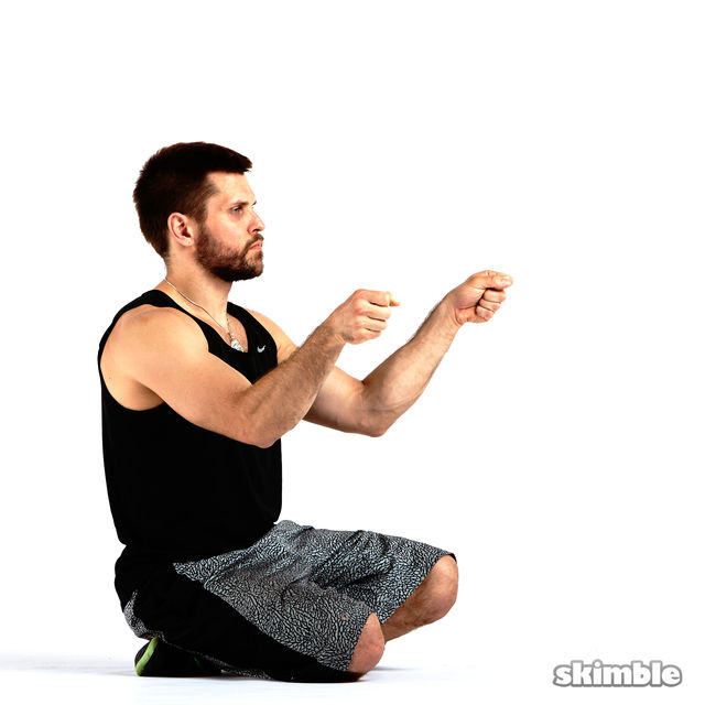 Outward Wrist Circles - Exercise How-to - Skimble Workout Trainer