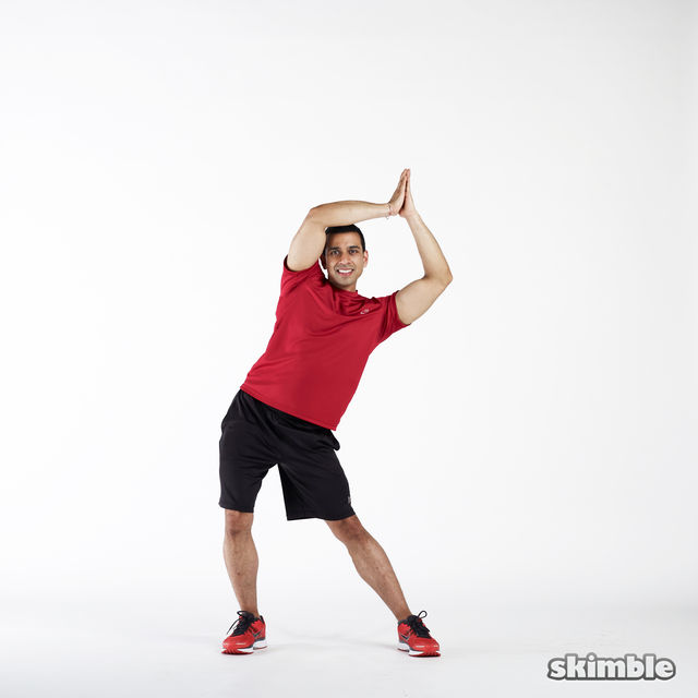 The Namaste Groove - Exercise How-to - Skimble Workout Trainer