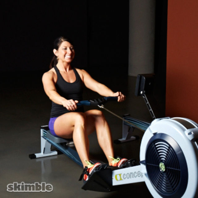 Moderate Rowing - Exercise How-to - Skimble Workout Trainer