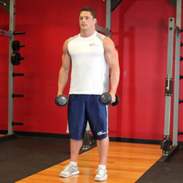 Lateral Raises (Dumbbell) by Aaron Wynn - Exercise How-to - Skimble