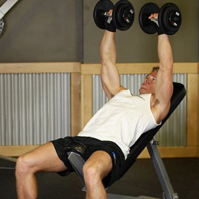 Incline Press (Dumbbell) by Aaron Wynn - Exercise How-to - Skimble