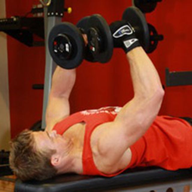Flyes (Dumbbell) by Aaron Wynn - Exercise How-to - Skimble