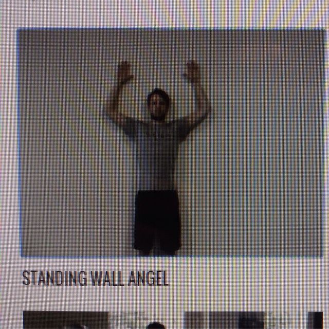 Standing Wall Angel by Siphiwe Baleka - Exercise How-to - Skimble