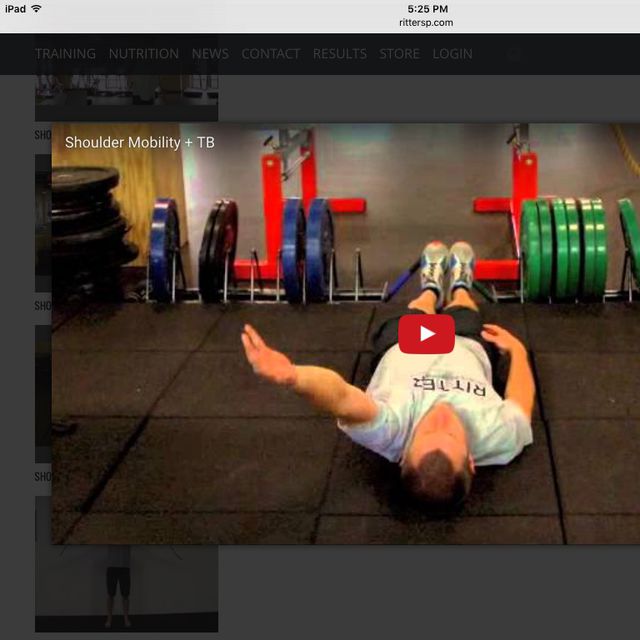 Shoulder Mobility + TB by Siphiwe Baleka - Exercise How-to - Skimble