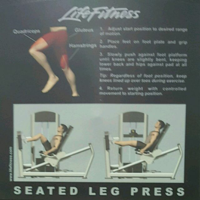 Seated Leg Press by Andrew Parra - Exercise How-to - Skimble