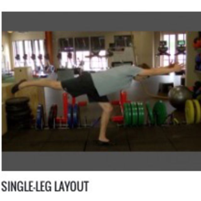 Single Leg Layout by Siphiwe Baleka - Exercise How-to - Skimble