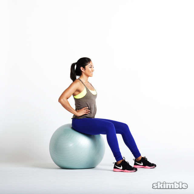 Torso Rotations on Stability Ball - Exercise How-to - Skimble