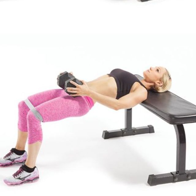 hip thrust by Melissa V. - Exercise How-to - Skimble