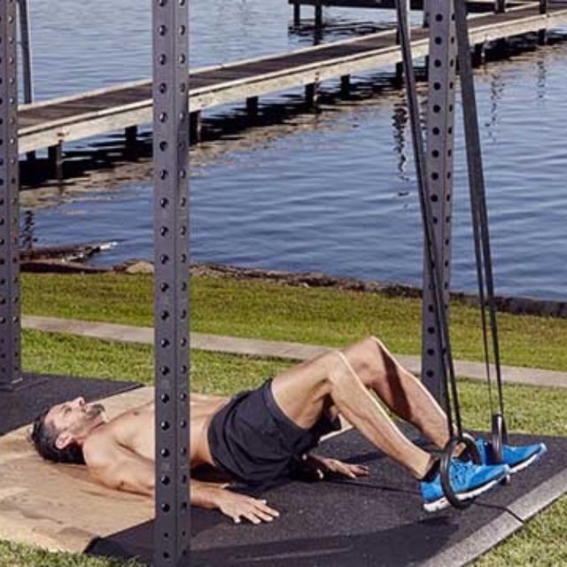 D Hamstring Bridge Curl by Damien R. - Exercise How-to - Skimble