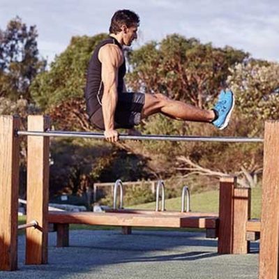 Bar Jumping Dips by Damien R. - Exercise How-to - Skimble