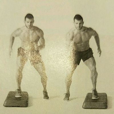 Low Box Plank Stepper by Alex Antrim - Exercise How-to - Skimble