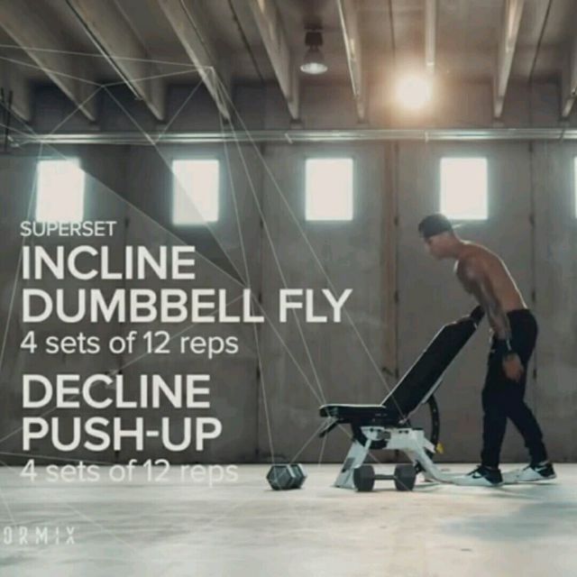 Incline Dumbell Fly by Frank Partida - Exercise How-to - Skimble