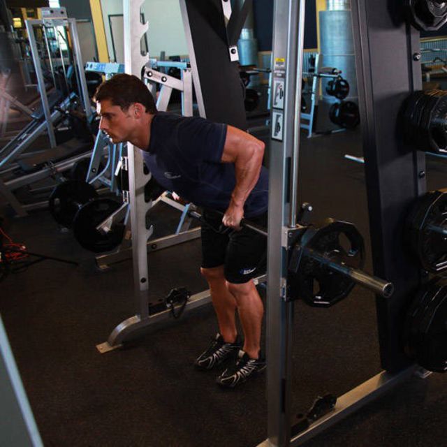 Smith Machine Bent Over Row