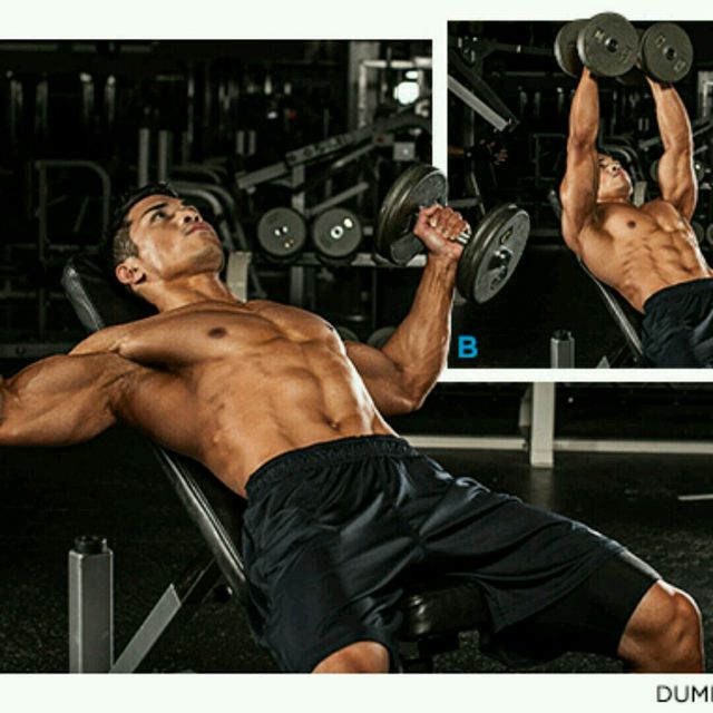 Dumbbells Flyes by Gabriel Pinedo - Exercise How-to - Skimble