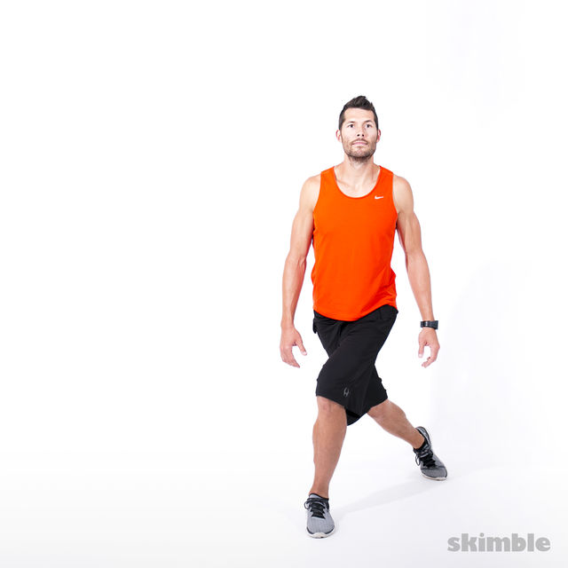 Estocada cruzada - Ejercicio Cómo hacerlo - Skimble