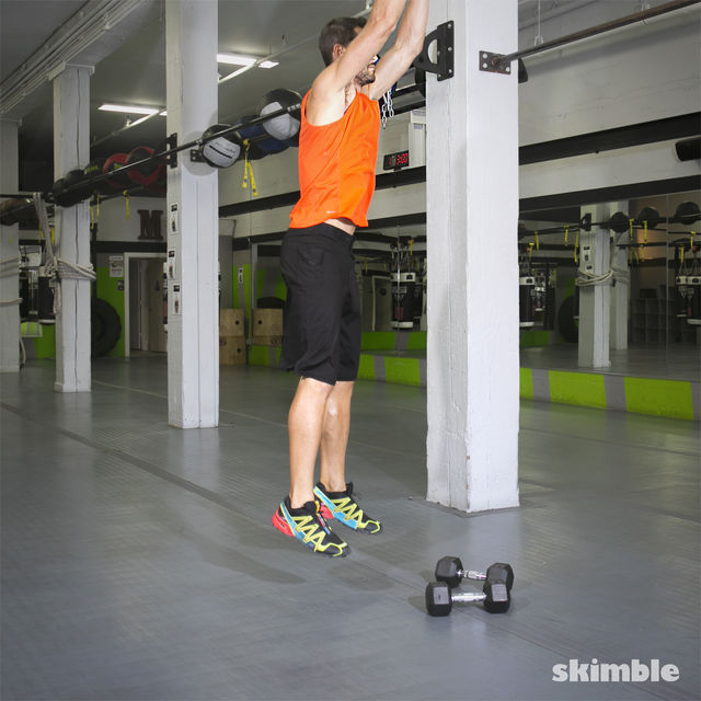Push-Up to Row to Burpee - Exercise How-to - Skimble