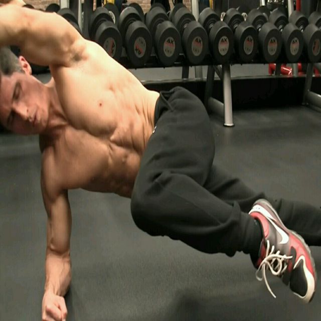 Plank - Side Plank - Upper Leg Draw by Jeppe Schwensen - Exercise How ...