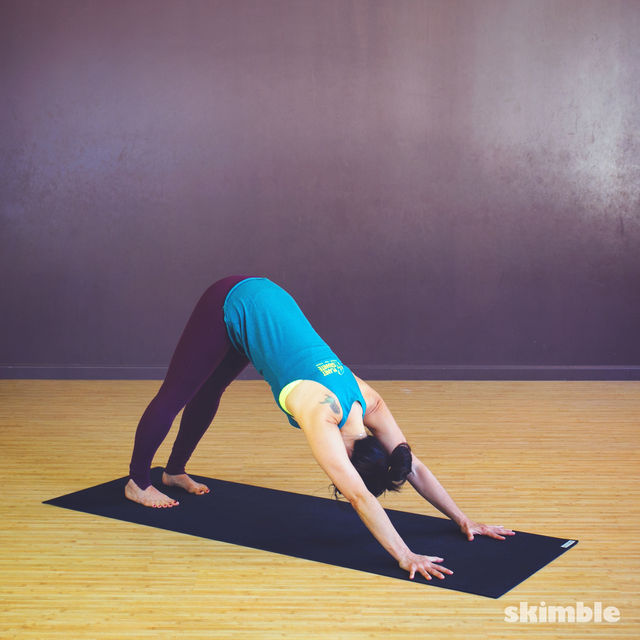 Left Lunge - Exercise How-to - Skimble Workout Trainer