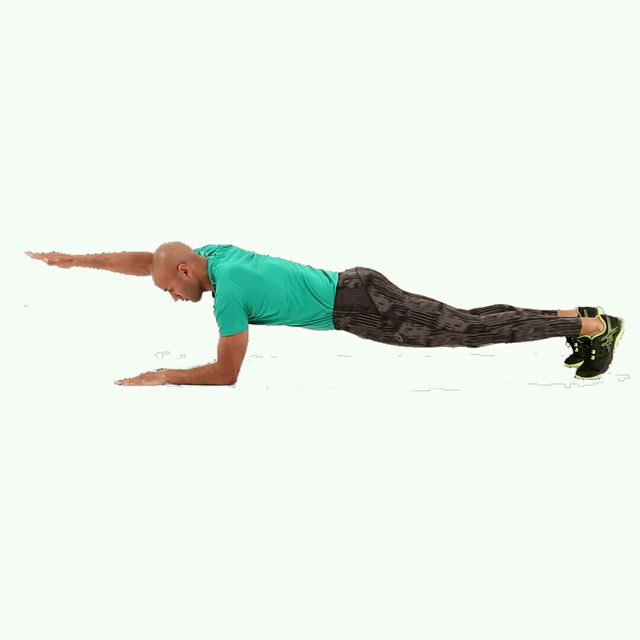 Raised Plank Exercise