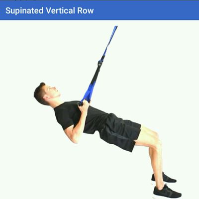 Angled Pull Up TRX by Jamal Felton - Exercise How-to - Skimble