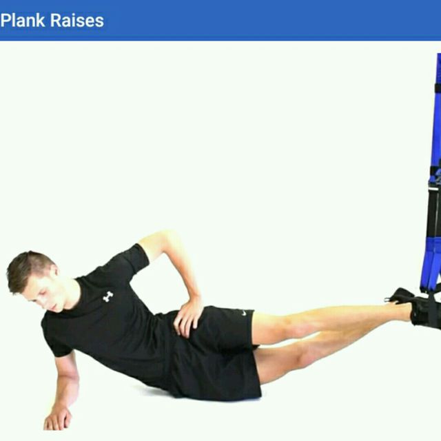 Side Plank Raises TRX by Jamal Felton - Exercise How-to - Skimble