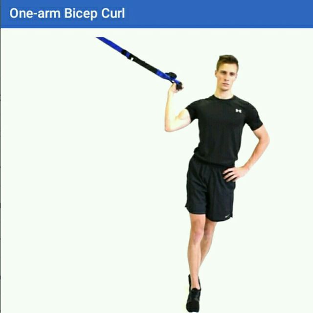 One-Arm Bicep Curl by Jamal Felton - Exercise How-to - Skimble