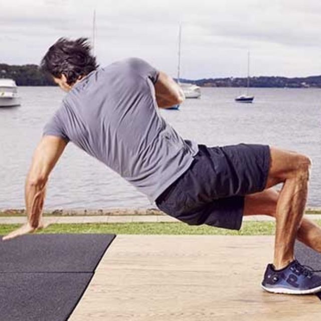 Push Up Roll by Damien R. - Exercise How-to - Skimble