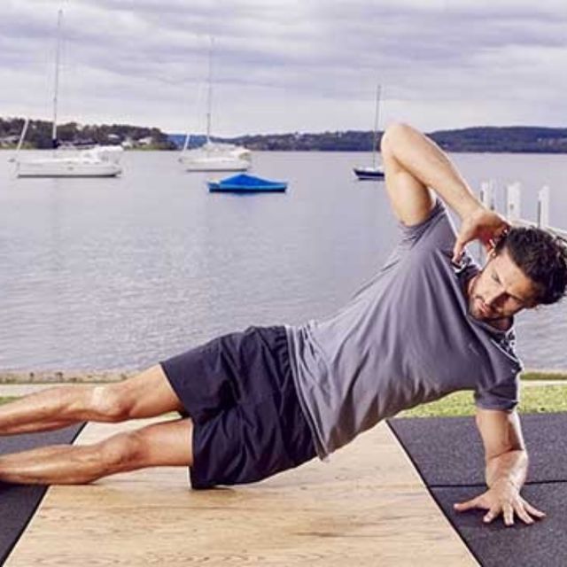 Side Plank Hip Raise by Damien R. - Exercise How-to - Skimble