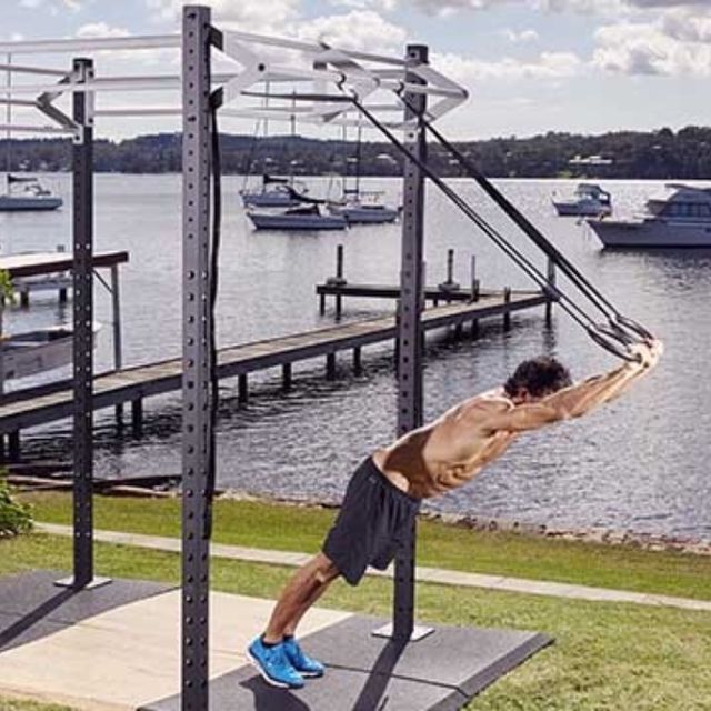 Overhead Tri Push Standing by Damien R. - Exercise How-to - Skimble