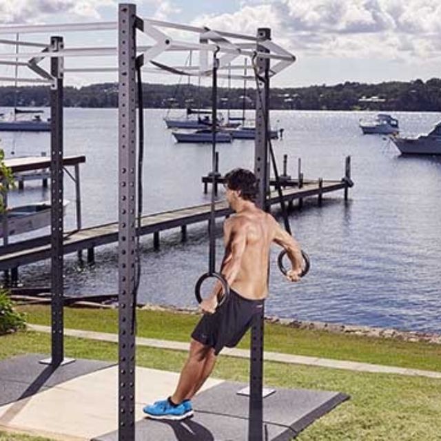 Iron Cross Practice Straight Legs by Damien R. - Exercise How-to - Skimble