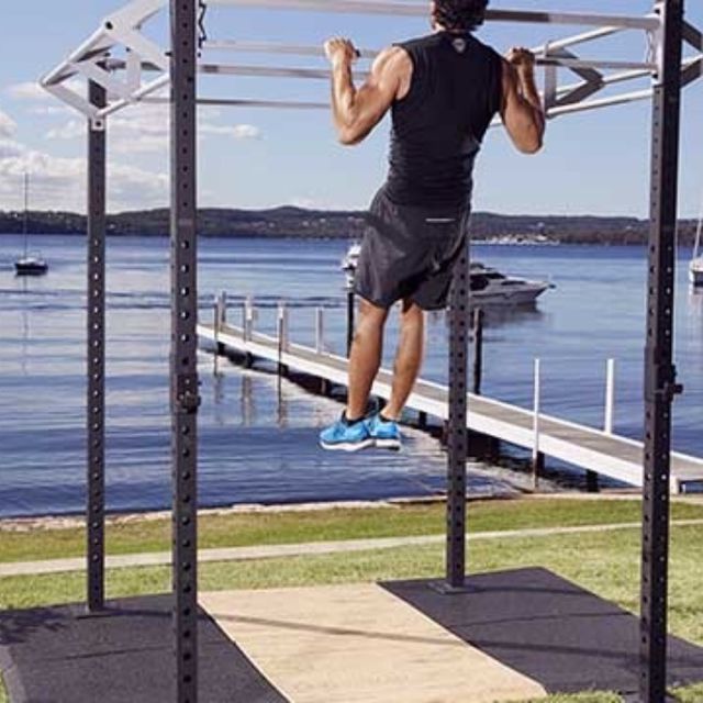 Chin Above Bar Hold (Hand Slide) by Damien R. - Exercise How-to - Skimble