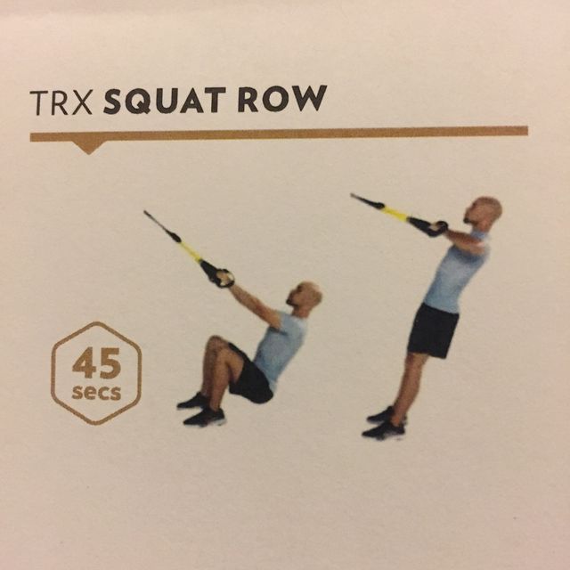 Trx Squat Row by Carina Reyes - Exercise How-to - Skimble