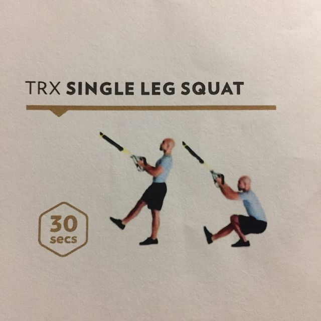 TRX Single Leg Squat by Carina Reyes - Exercise How-to - Skimble