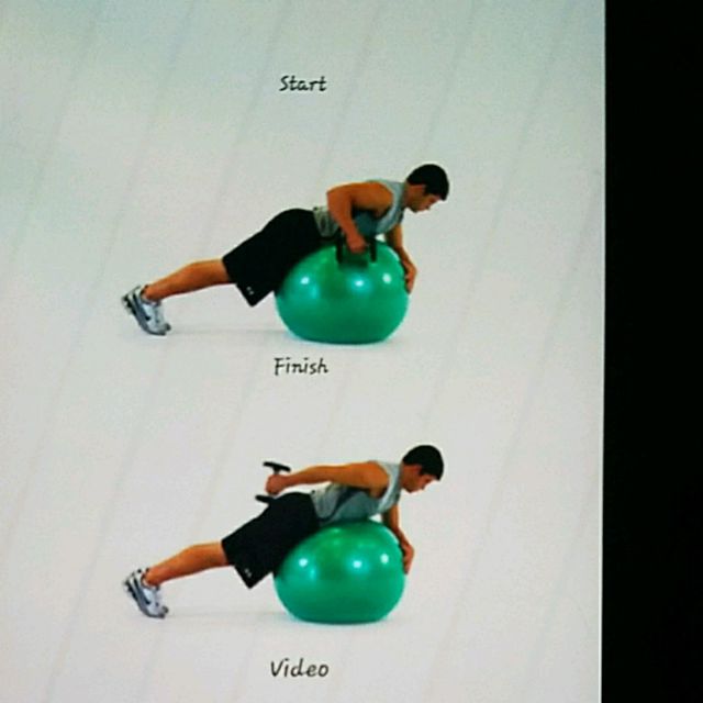 Ball Lying Prone Tricep Extension One Arm por Amy M H. - Ejercicio Cómo ...