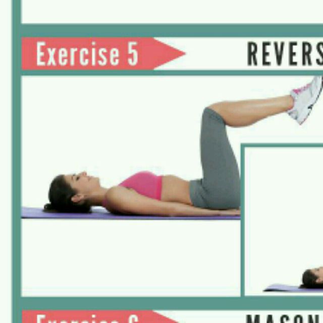 Reverse Crunch by Diani White - Exercise How-to - Skimble