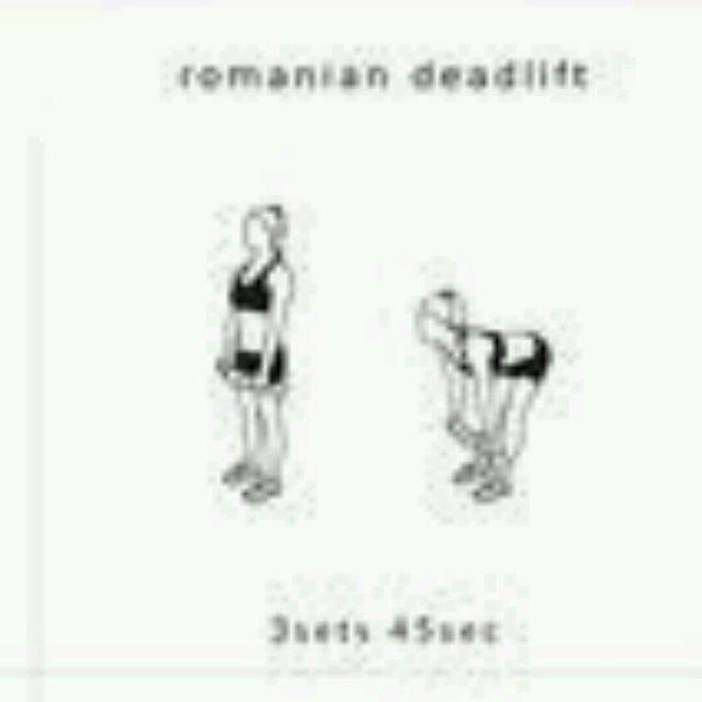Romanian Deadlift por Michelle Oliveira - Ejercicio Cómo hacerlo - Skimble
