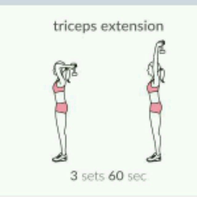 Triceps Extension by Michelle Oliveira - Exercise How-to - Skimble